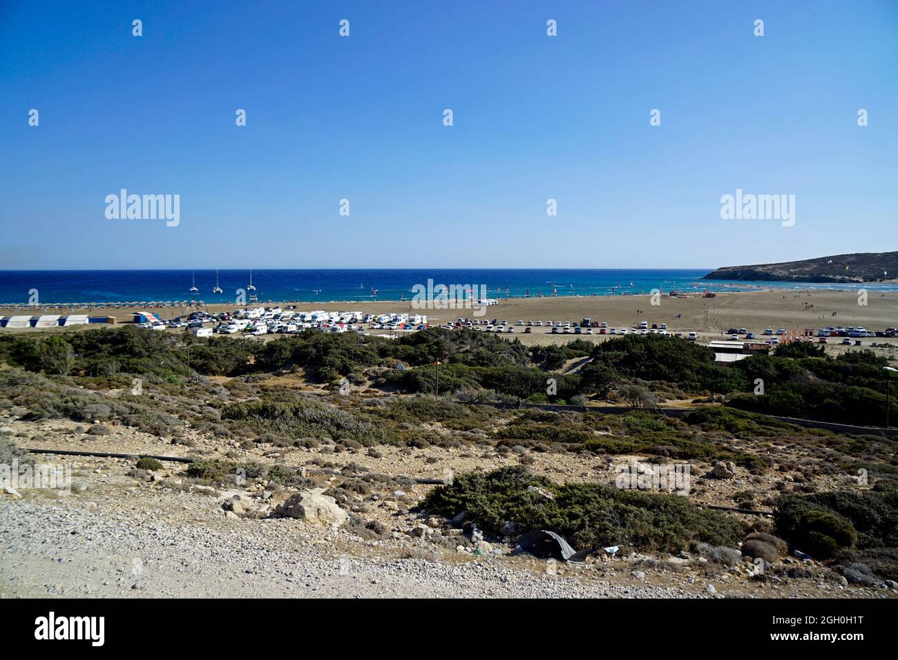 Rhodes landscape hi-res stock photography and images - Alamy