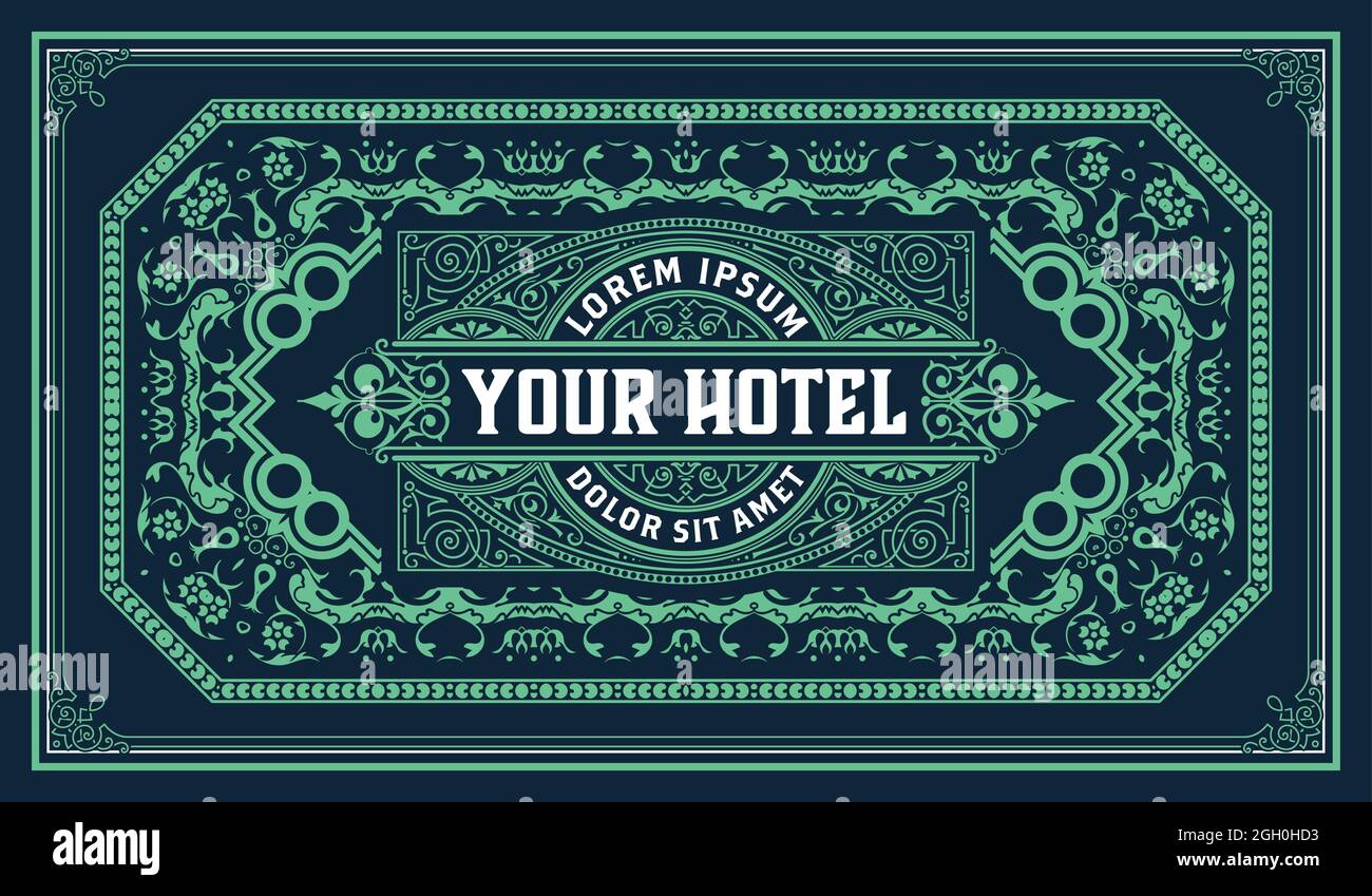Western card with vintage style Stock Vector Image & Art - Alamy