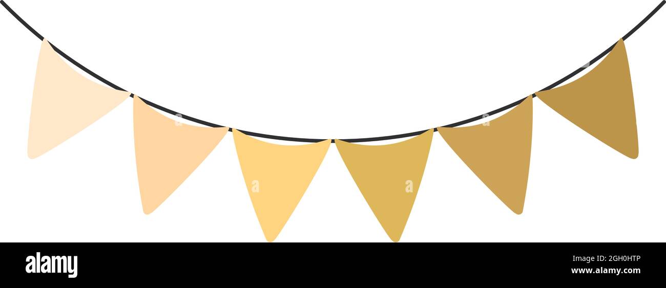 golden garlands design Stock Vector Image & Art - Alamy