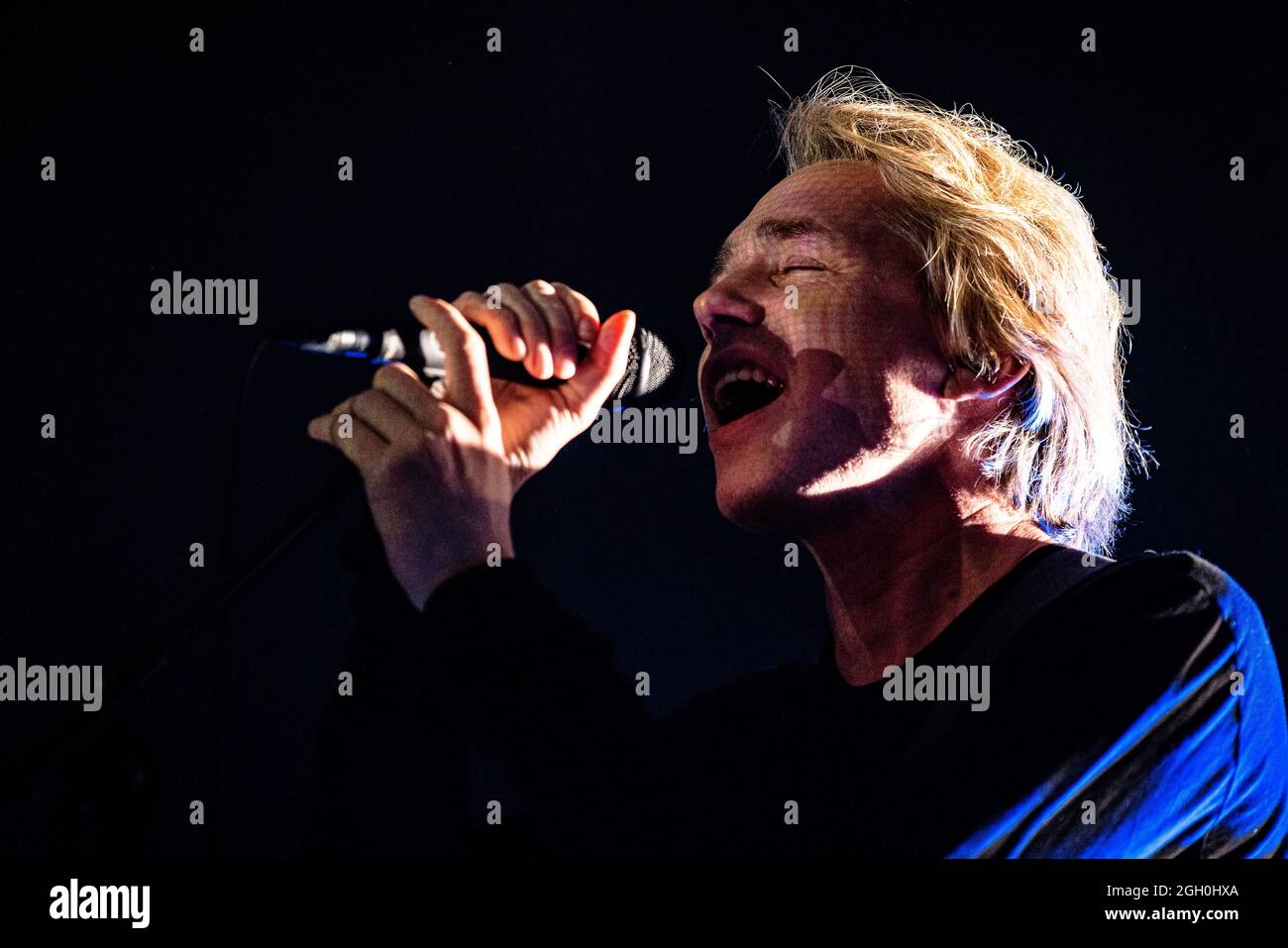 Copenhagen, Denmark. 03rd Sep, 2021. The Danish band Mew performs a ...