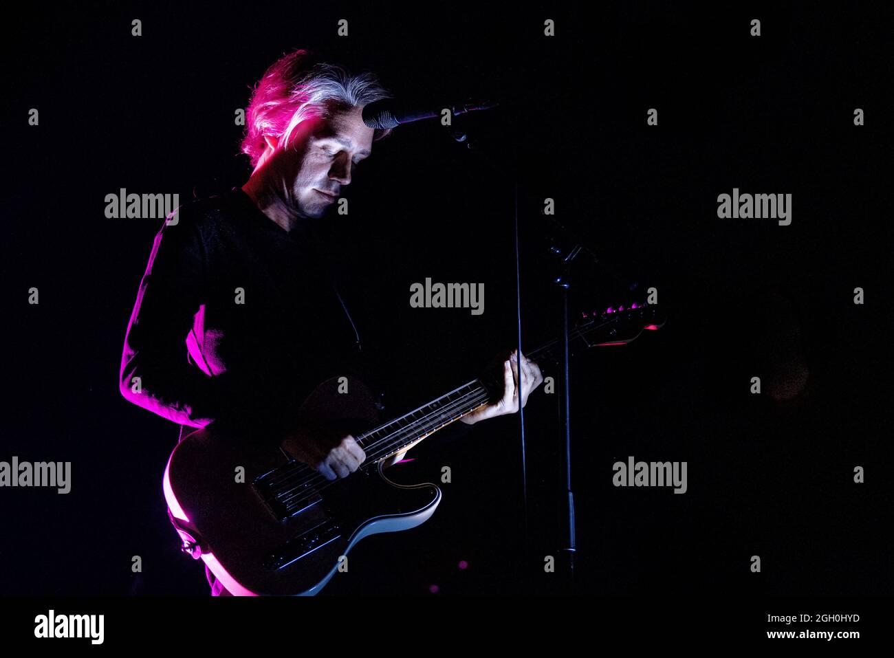 Copenhagen, Denmark. 03rd Sep, 2021. The Danish band Mew performs a ...