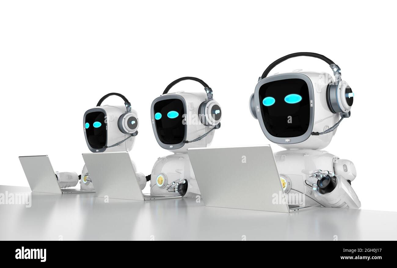 Office robot hi-res stock photography and images - Alamy