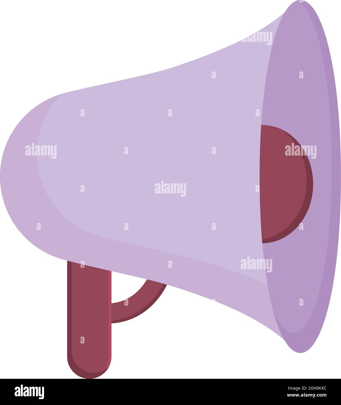 purple megaphone design Stock Vector Image & Art - Alamy