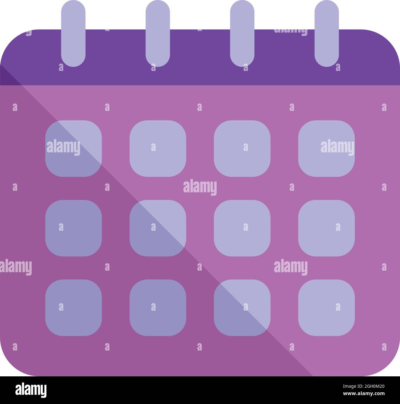 purple calendar design Stock Vector Image & Art - Alamy