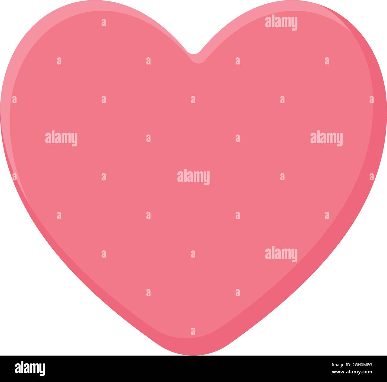 pink heart illustration Stock Vector Image & Art - Alamy