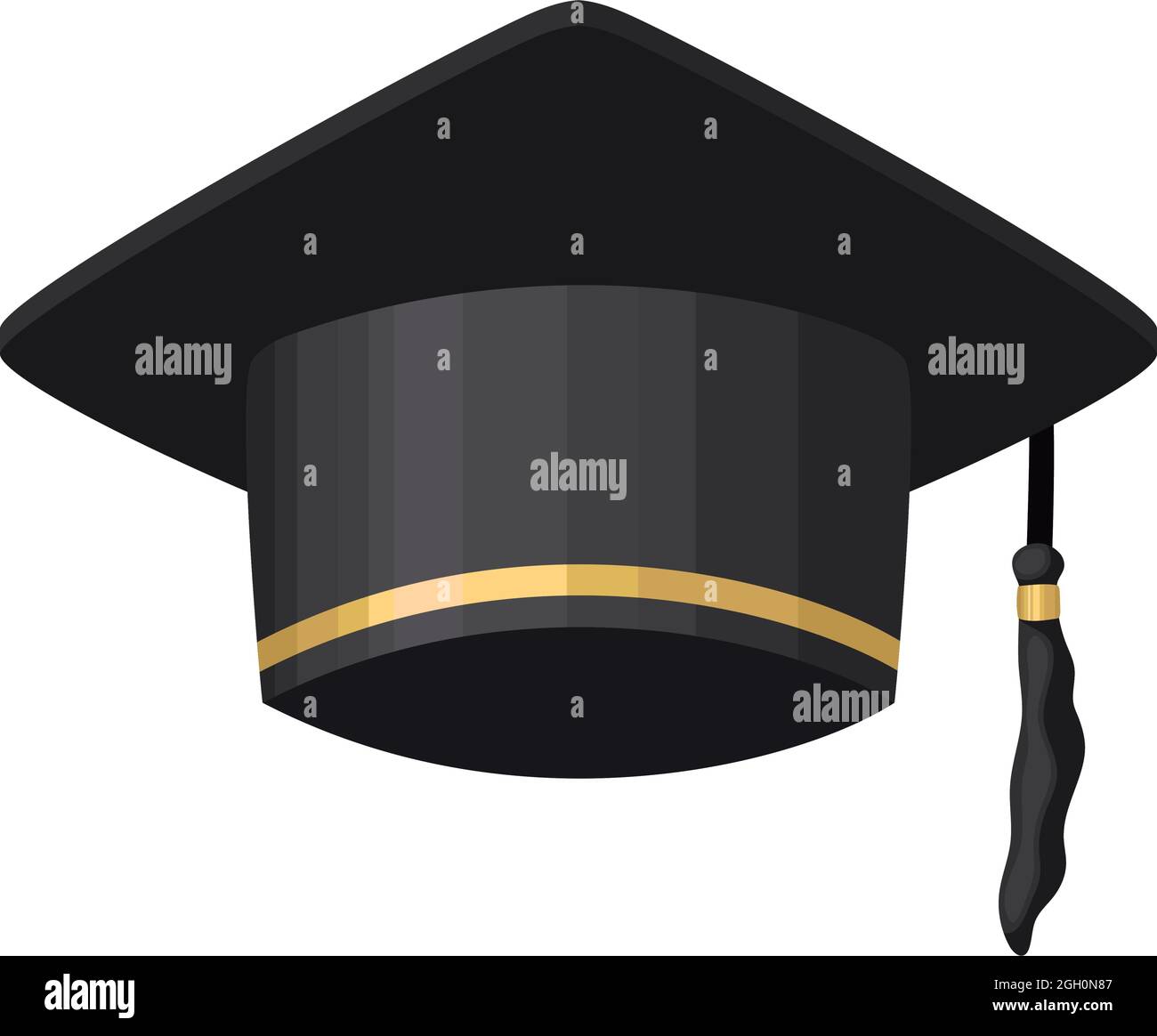 graduate hat illustration Stock Vector Image & Art - Alamy