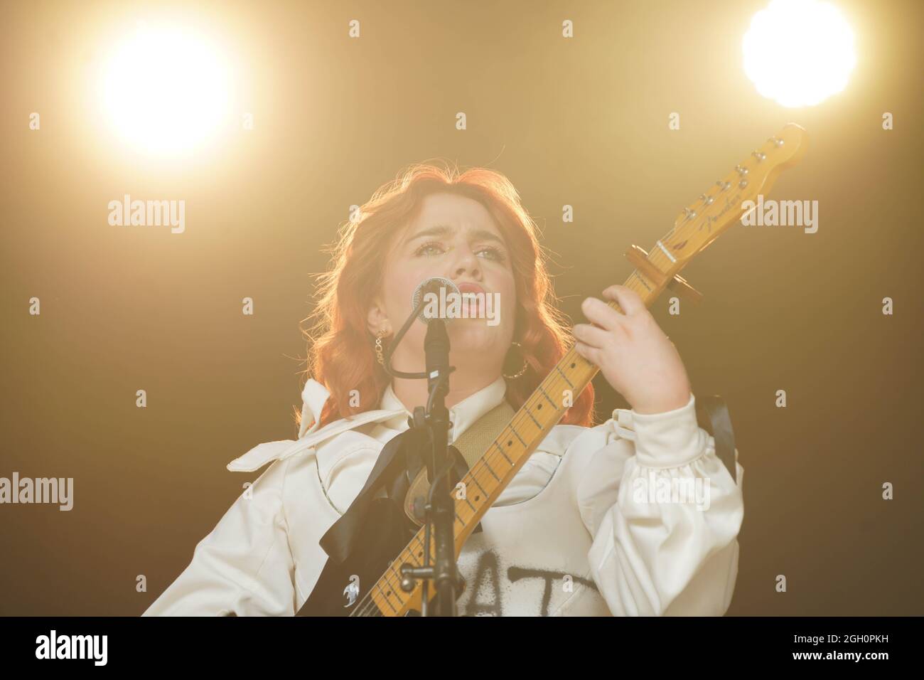 Dorset, UK. September 4th, 2021.CMAT performing at the 2021 End of the ...