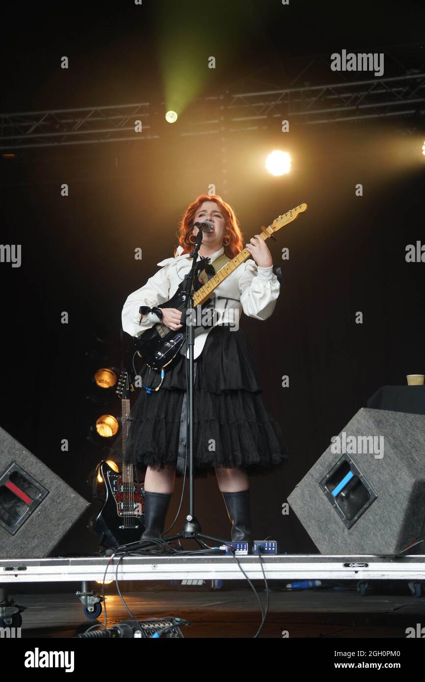 Dorset, UK. September 4th, 2021.CMAT performing at the 2021 End of the ...