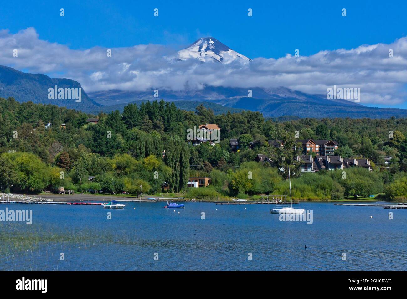 Pucon chile national park hi-res stock photography and images - Alamy