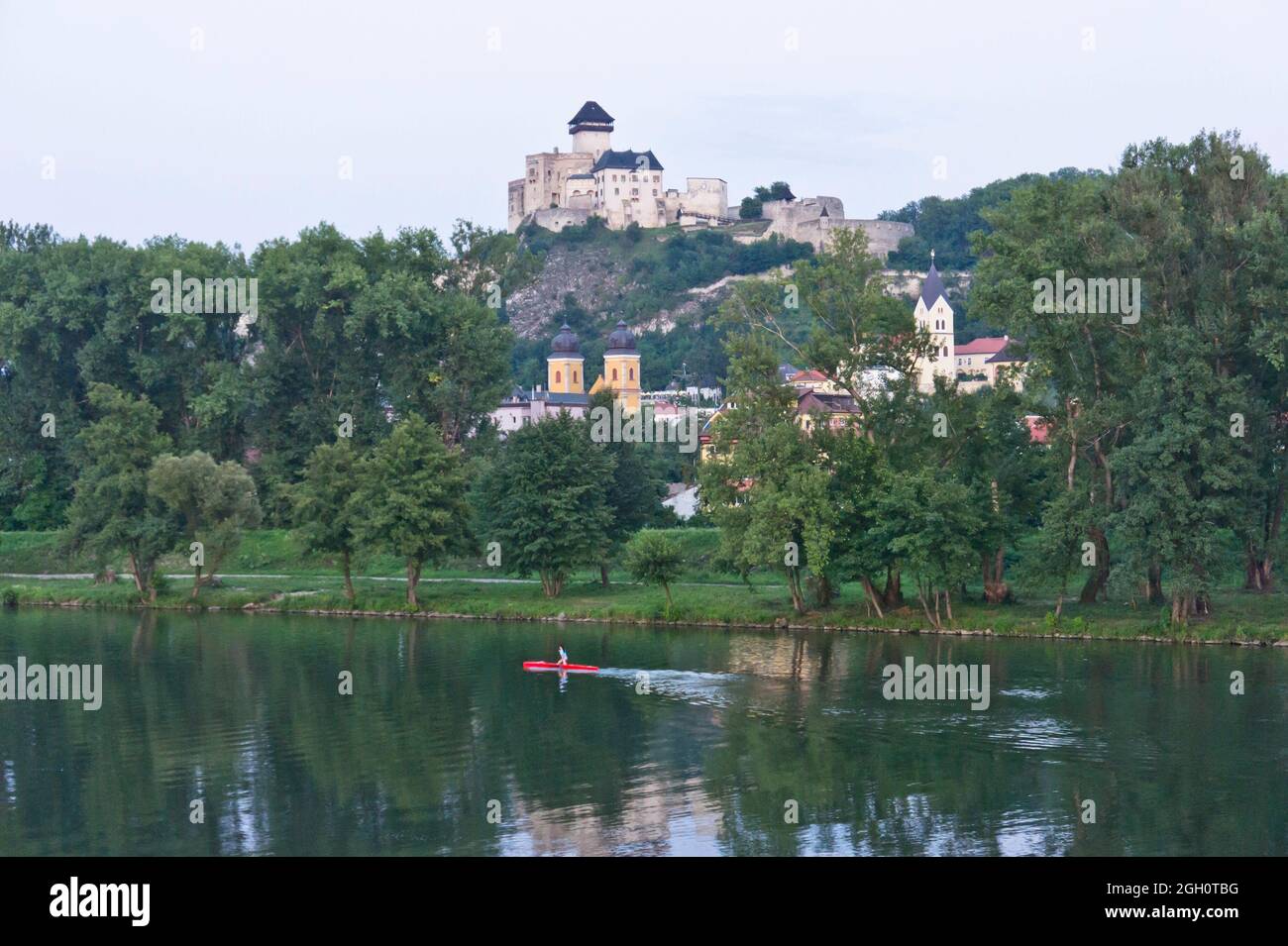 Trencin castle building hi-res stock photography and images - Alamy