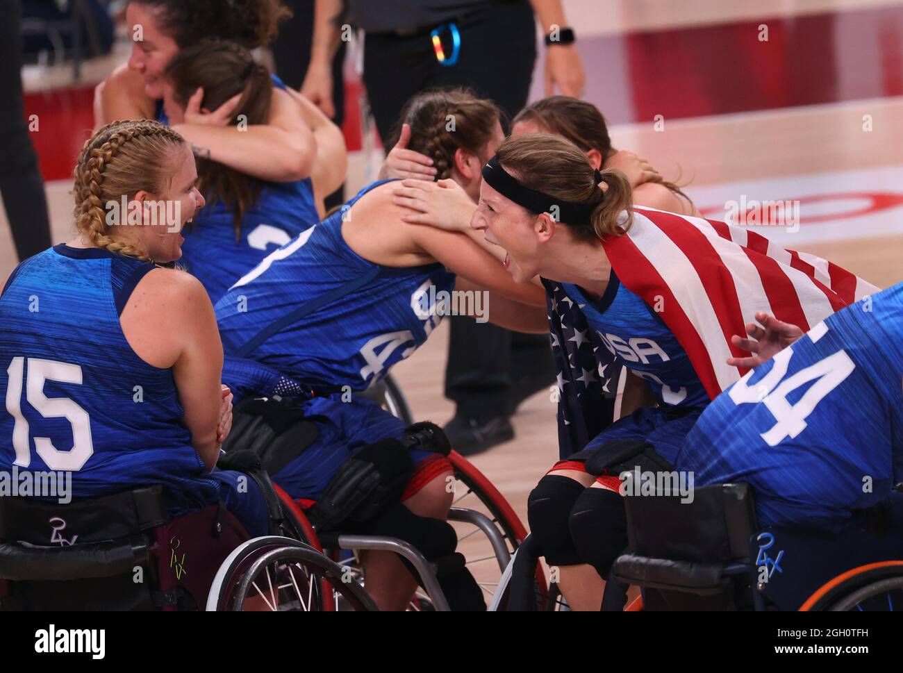 Tokyo, Japan. 04th Sep, 2021. Paralympics: Wheelchair basketball ...