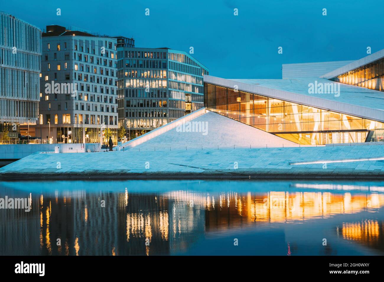 Norwegian opera house hi-res stock photography and images - Alamy