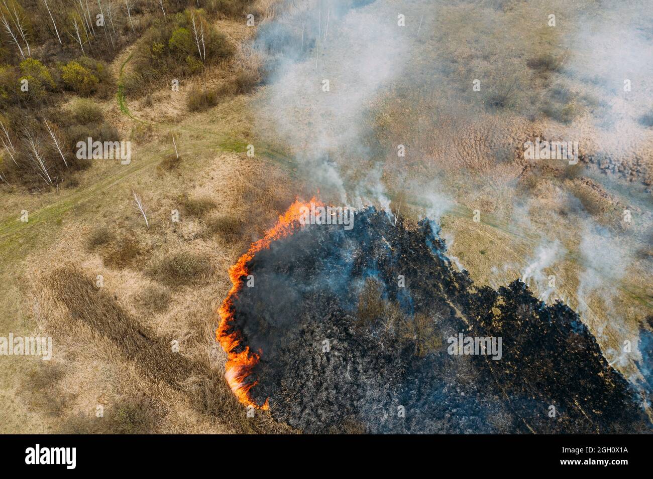 Birds eye view hot spring hi-res stock photography and images - Alamy