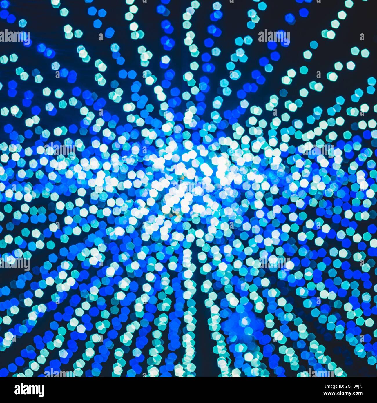 Blue bokeh design hi-res stock photography and images - Alamy