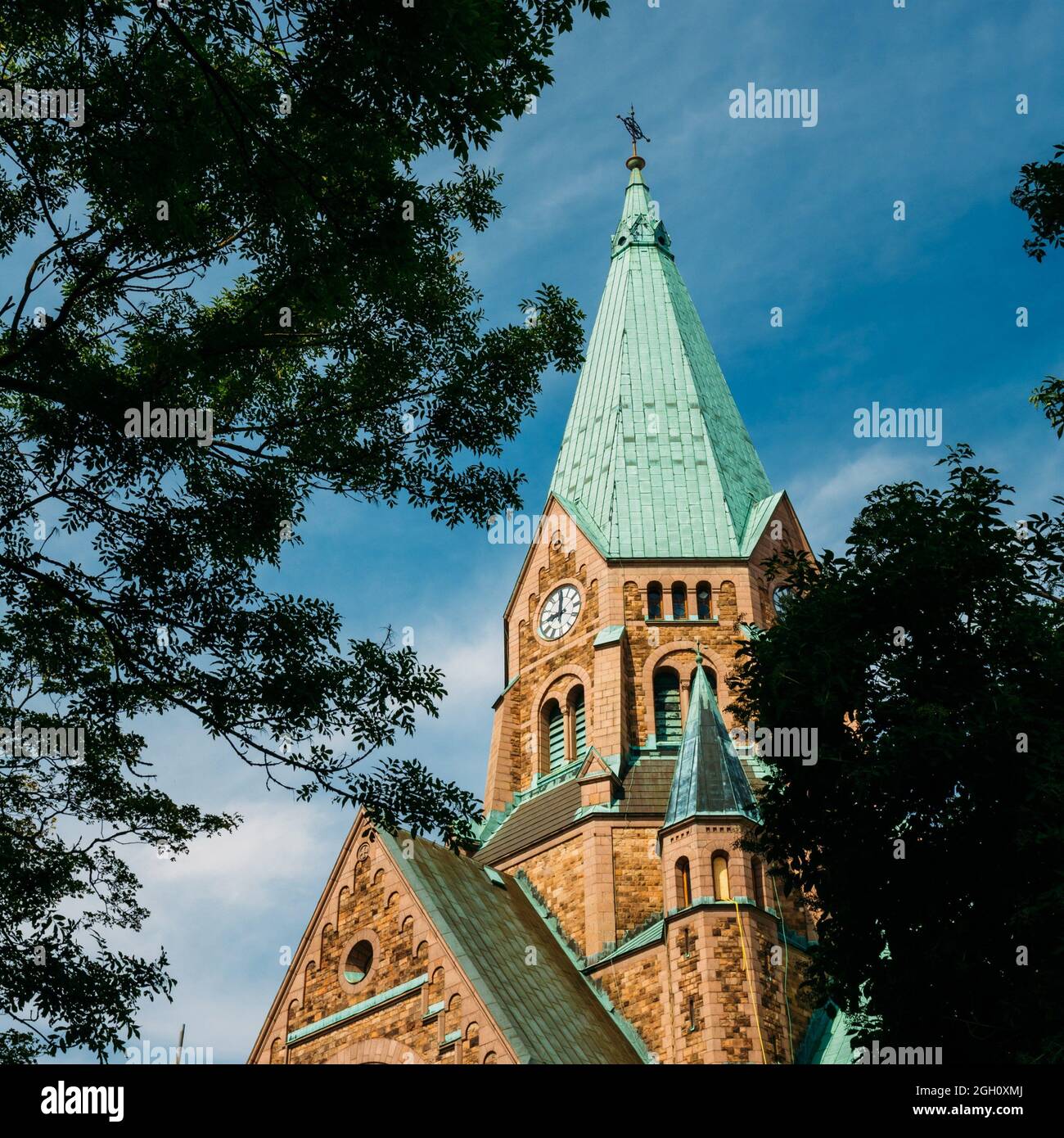 Swedish churches tower hi-res stock photography and images - Alamy