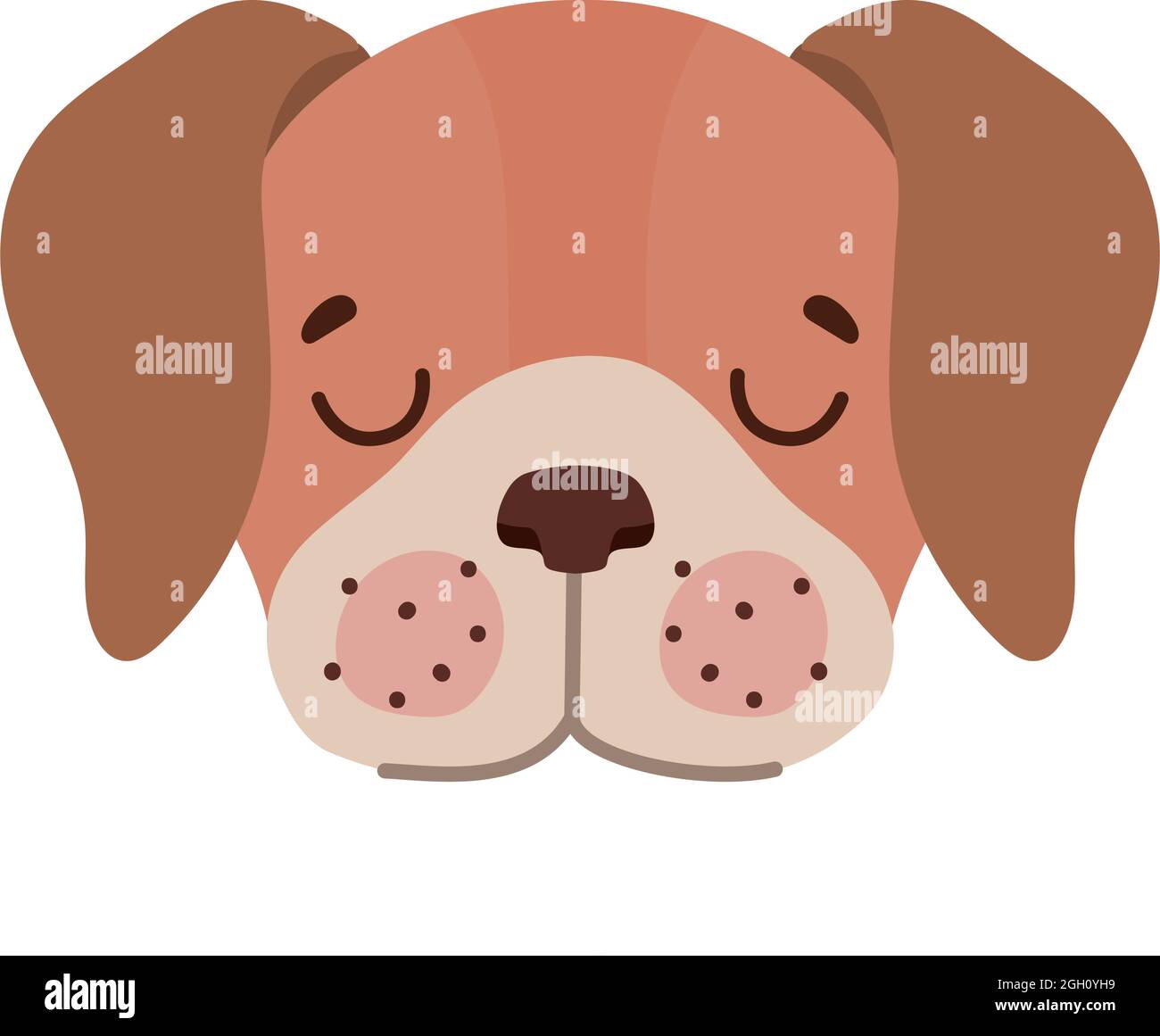 dog face design Stock Vector Image & Art - Alamy