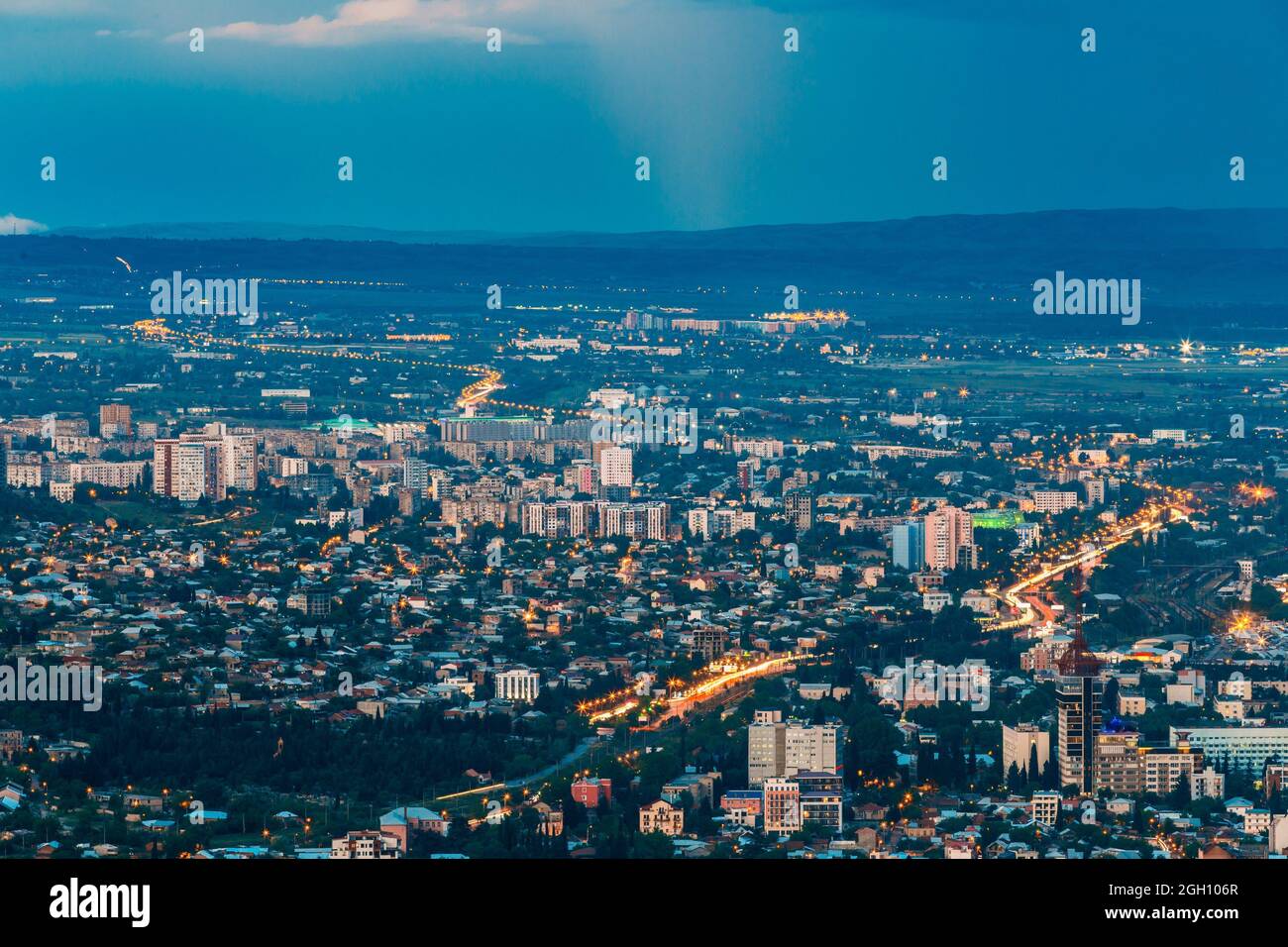 Georgia aerial view hi-res stock photography and images - Alamy