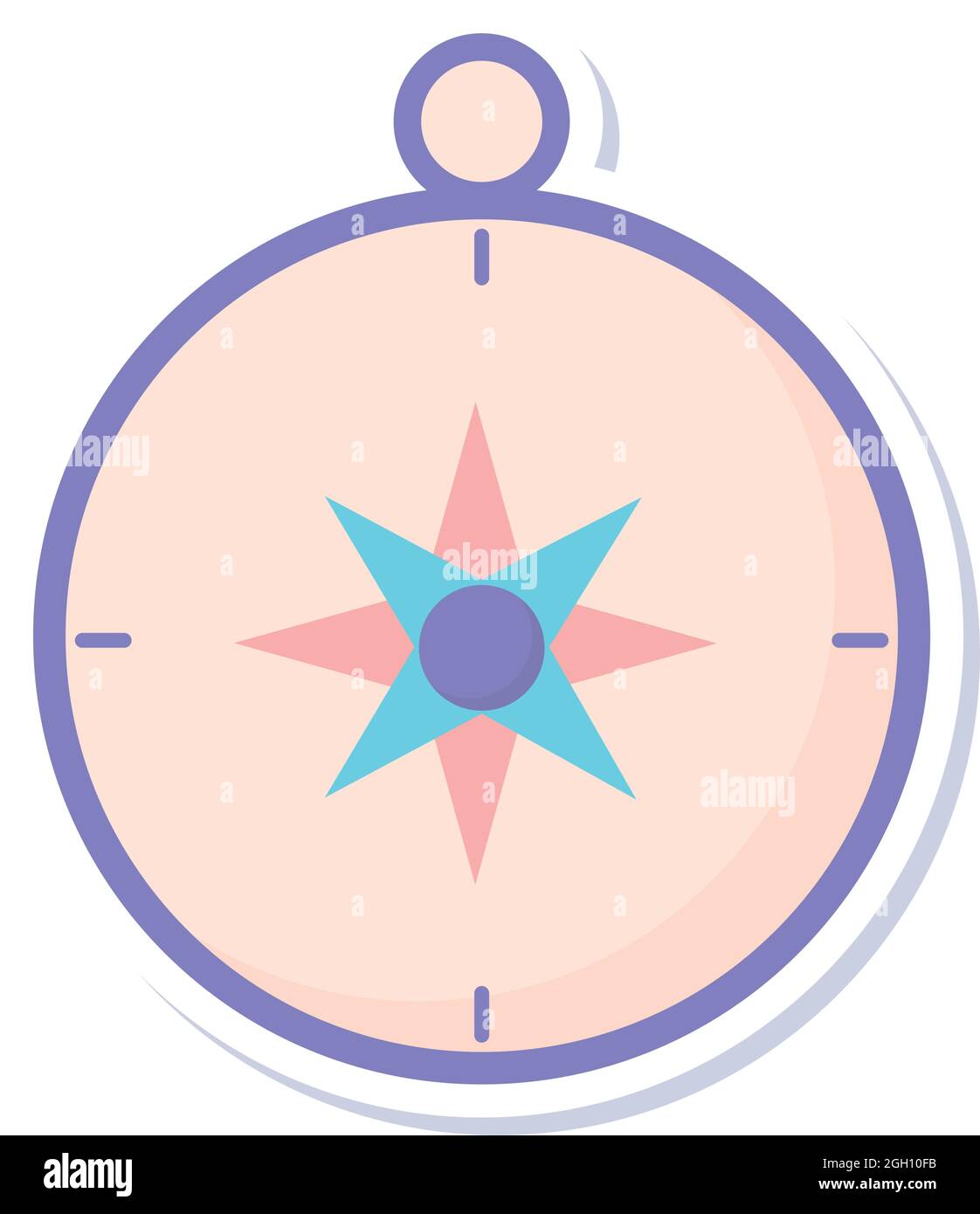 purple compass design Stock Vector Image & Art - Alamy
