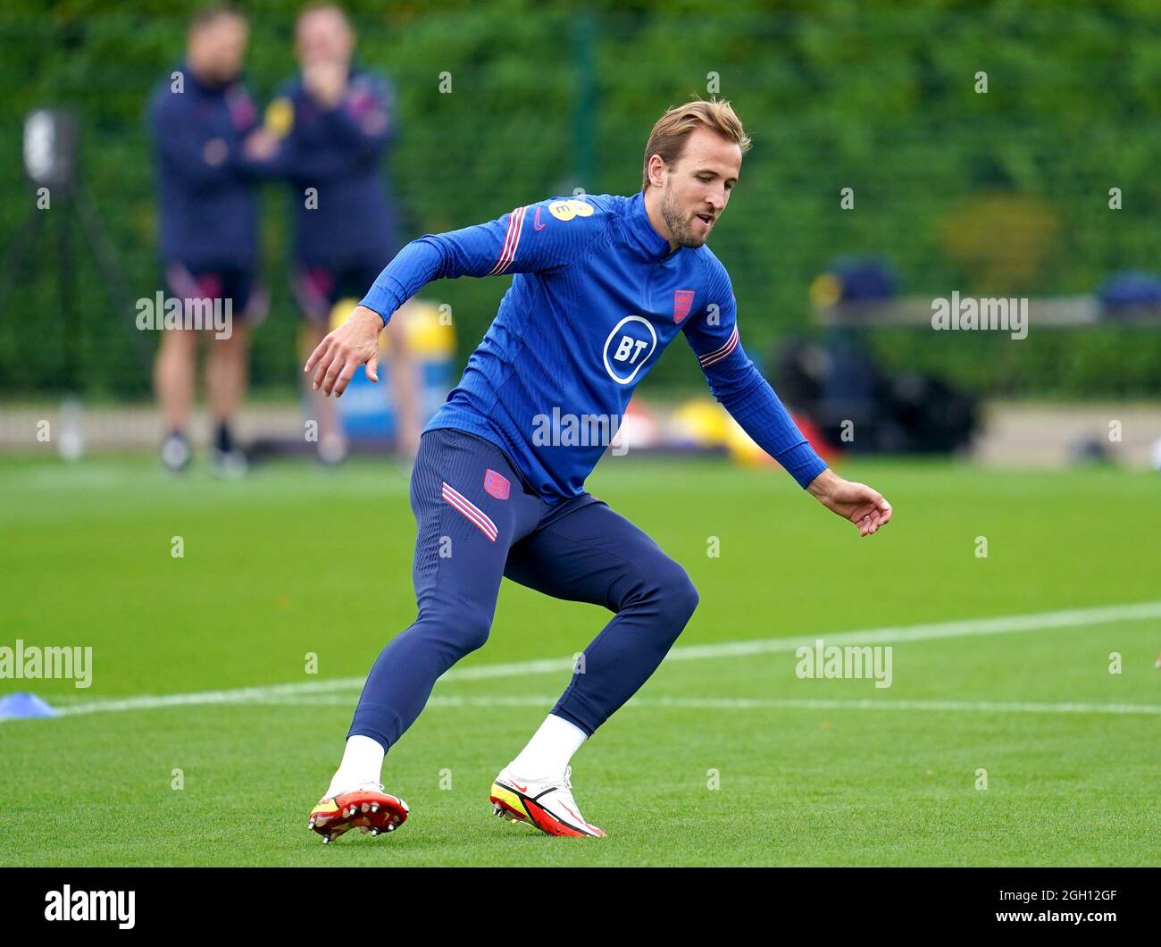England's Harry Kane during a training session at the Hotspur Way ...