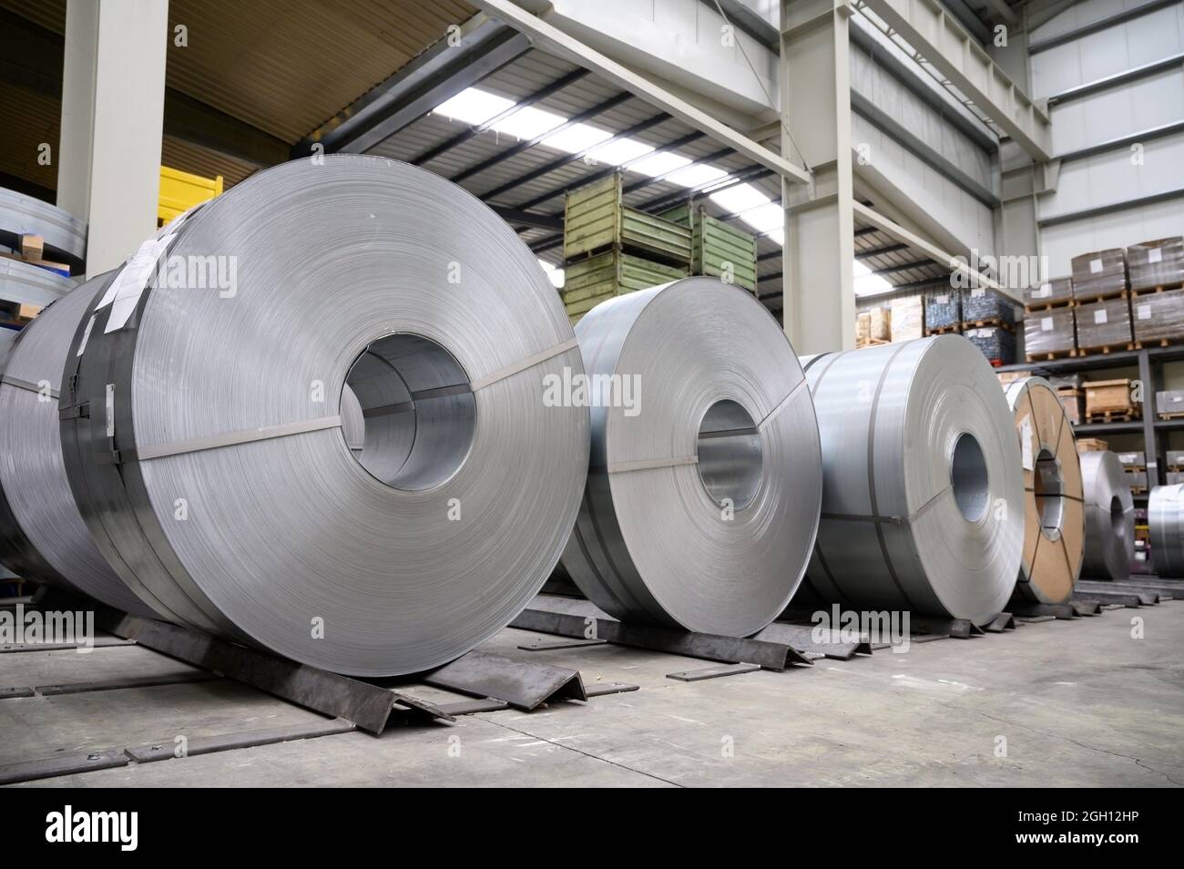 Steel manufacturing plant hi-res stock photography and images - Alamy