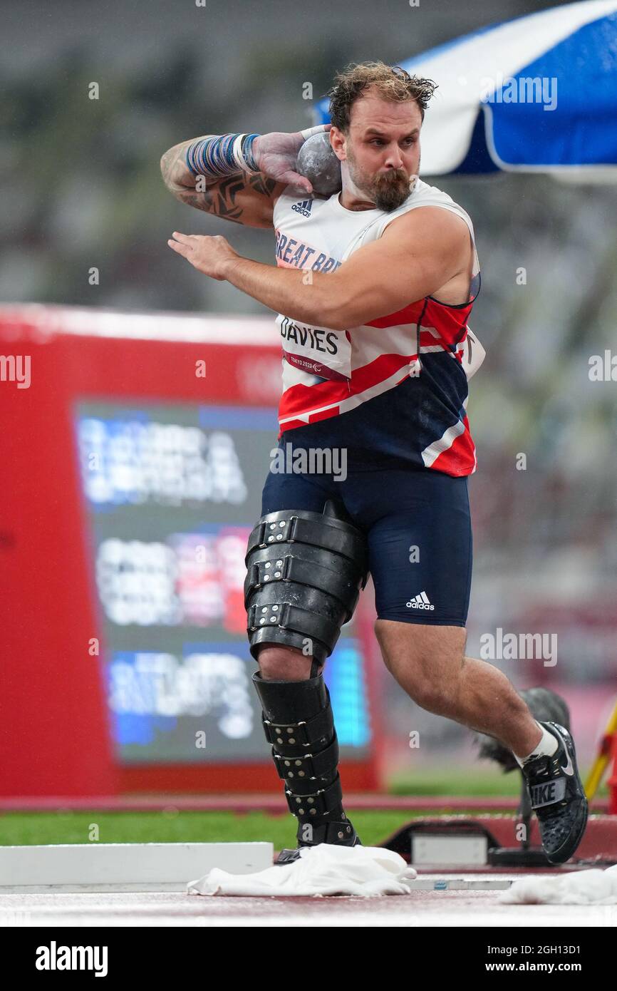 Tokyo, Japan. 04th Sep, 2021. TOKYO, JAPAN - SEPTEMBER 4: Aled Davies ...