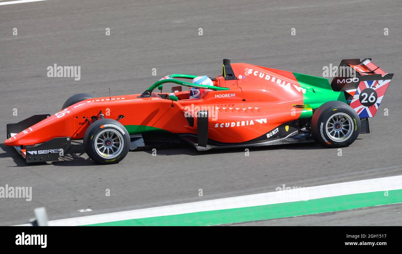 SARAH MOORE W Series at the British Grand Prix - Silverstone 2021 Stock ...