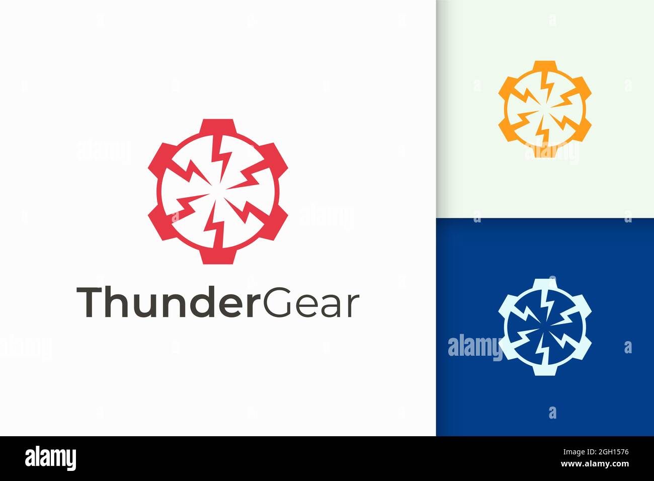 Strong lightning Stock Vector Images - Alamy