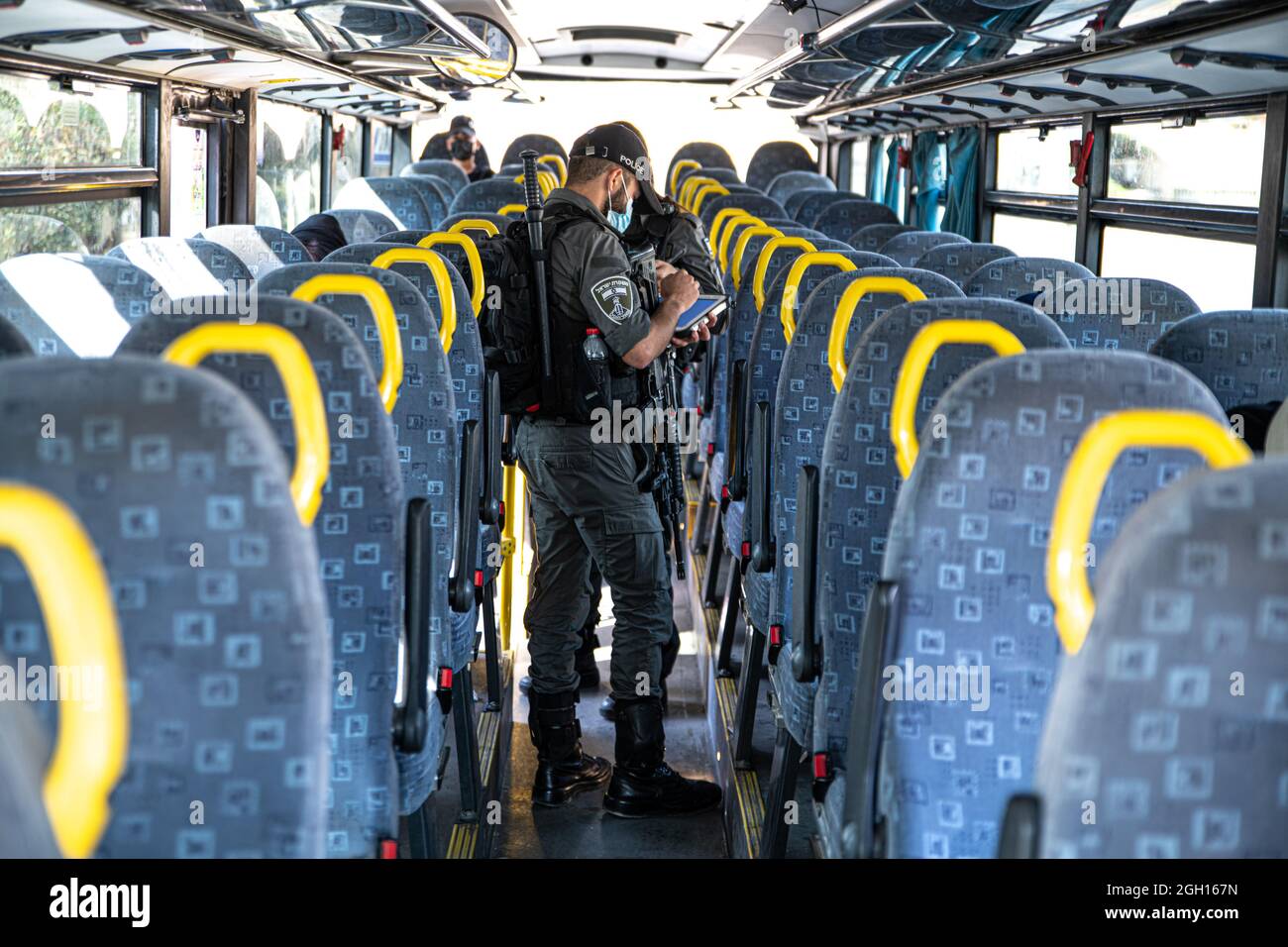 Israeli bus drivers hi-res stock photography and images - Alamy