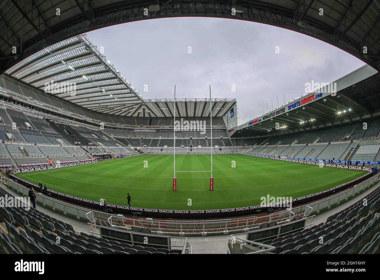 General view of St. James' Park, venue for Rugby leagues Magic Weekend ...