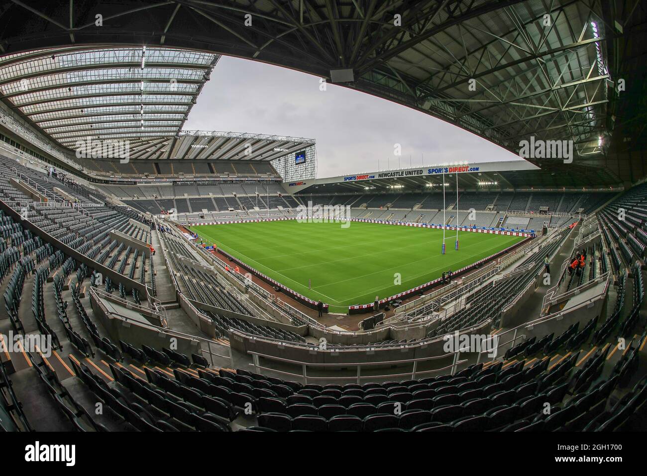 General view of St. James' Park, venue for Rugby leagues Magic Weekend ...