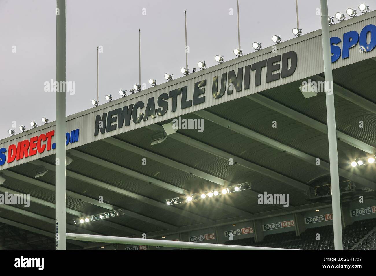 General view of St. James' Park, venue for Rugby leagues Magic Weekend ...