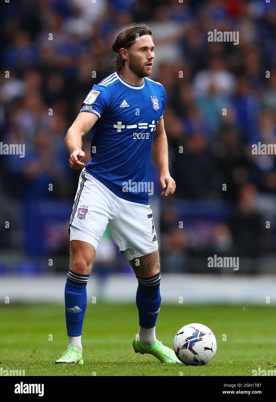 Wes Burns of Ipswich Town - Ipswich Town v AFC Wimbledon, Sky Bet ...