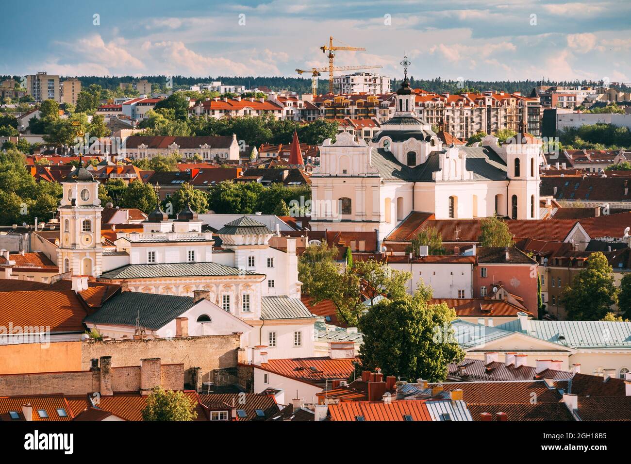Vilnius dominican church of the holy spirit hi-res stock photography ...