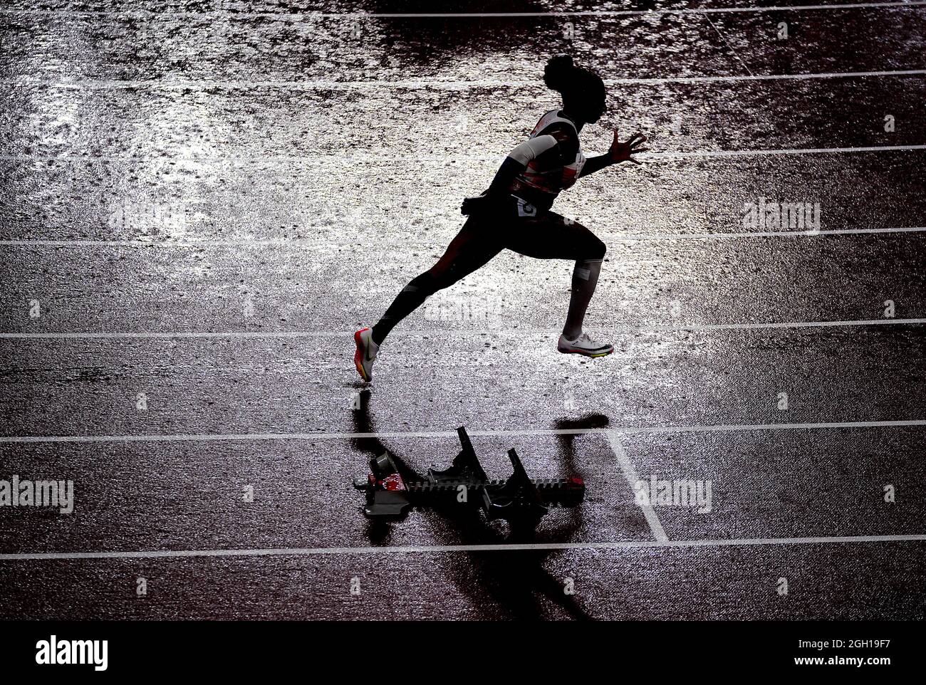 Kadeena Cox of Great Britain during the Women's 400m - T38 Final at the ...