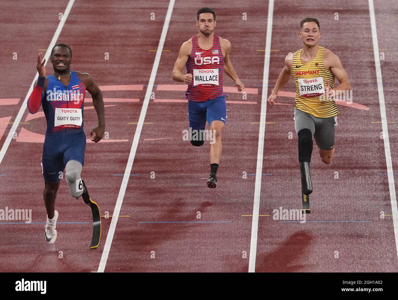 Tokyo, Japan. 04th Sep, 2021. Paralympics: Athletics, men, 200m final ...