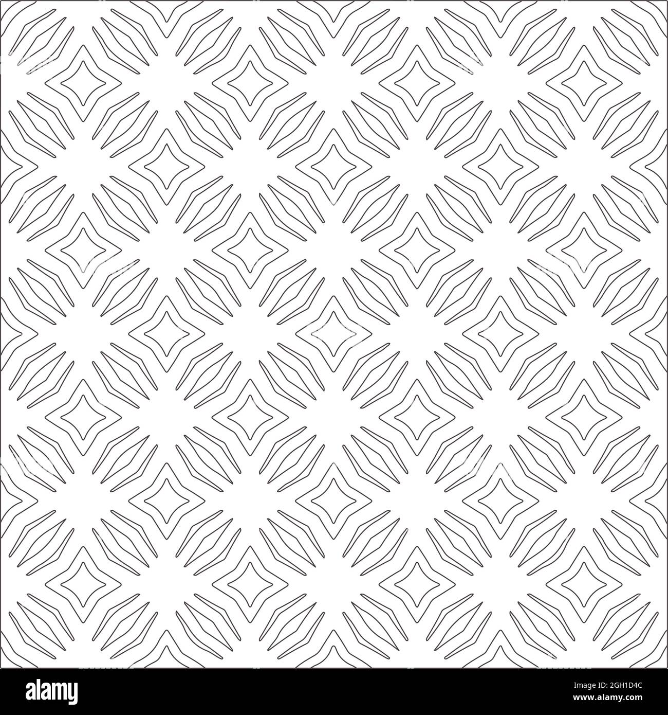 Vector pattern with symmetrical elements . Repeating geometric tiles ...