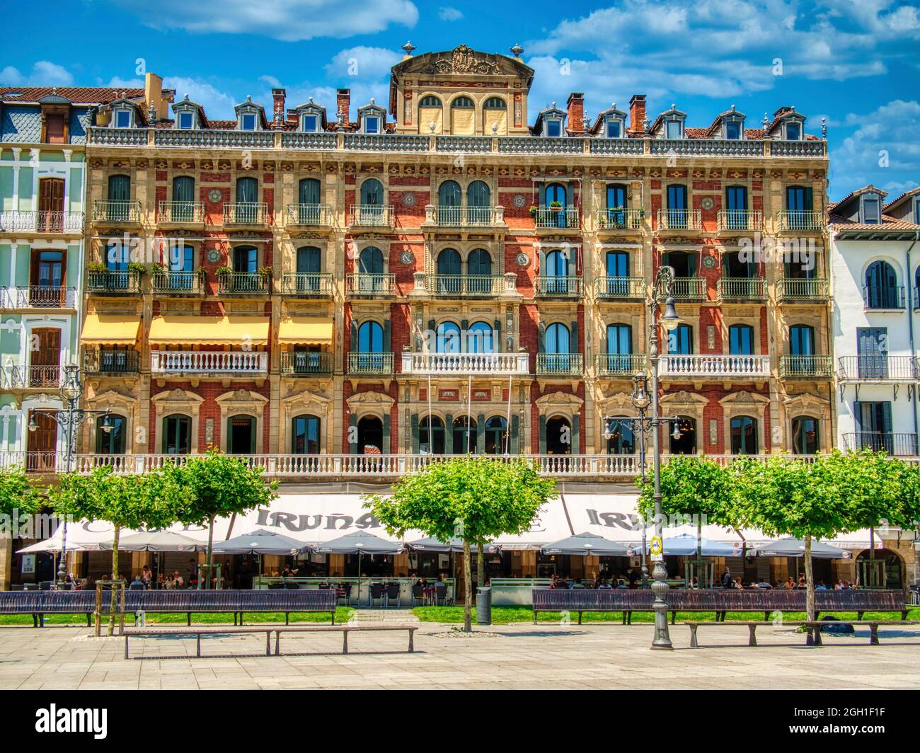 Café iruña spain pamplona hi-res stock photography and images - Alamy