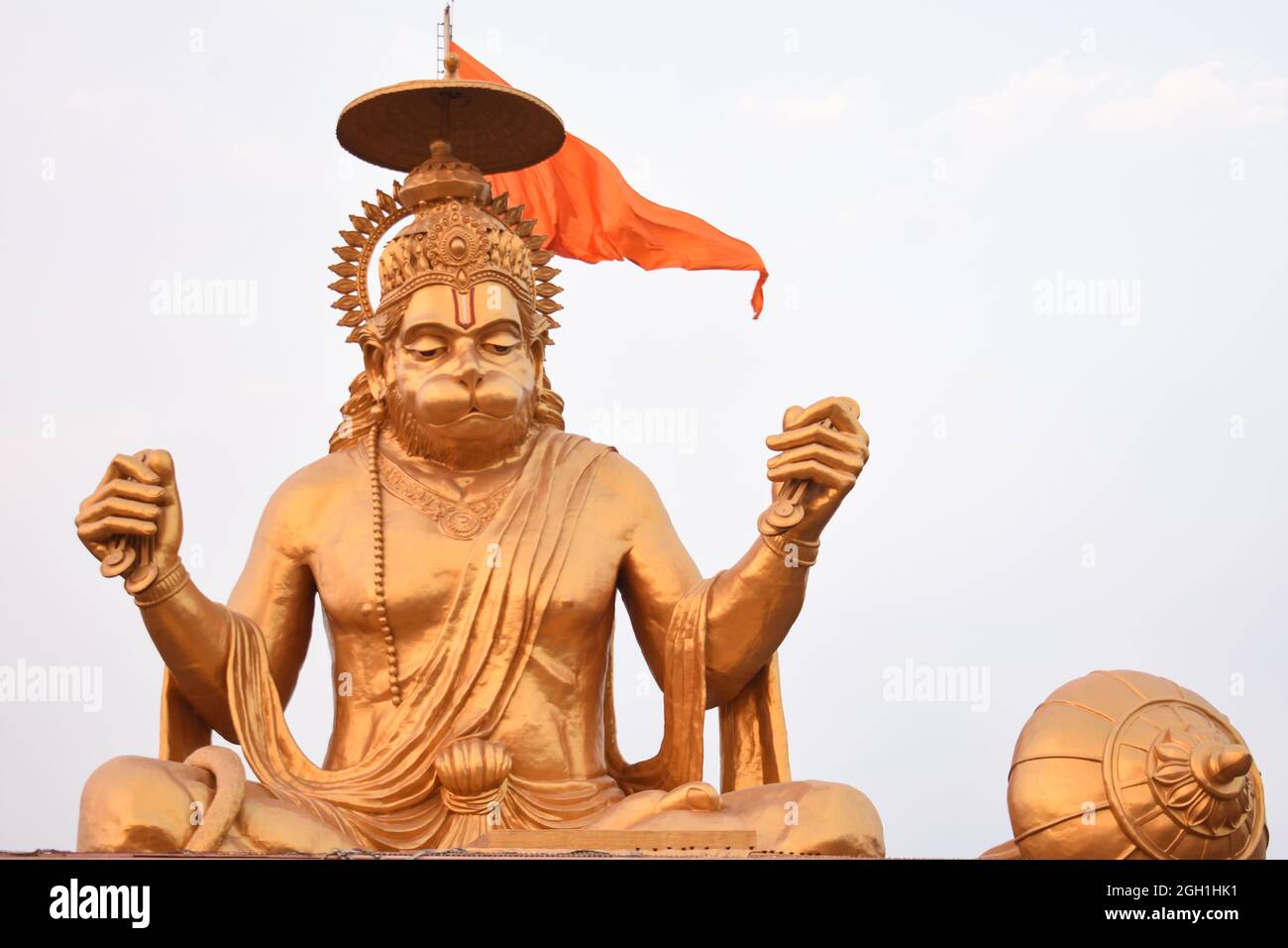 Pitra Parvat Hanuman Statue Indore MP India Stock Photo - Alamy