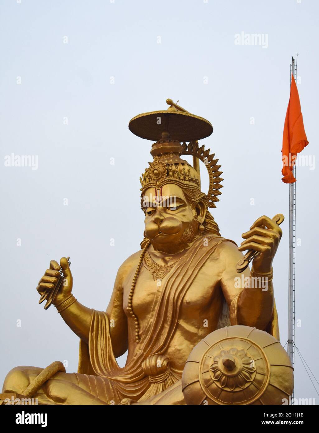 Pitra Parvat Hanuman Statue Indore MP India Stock Photo - Alamy