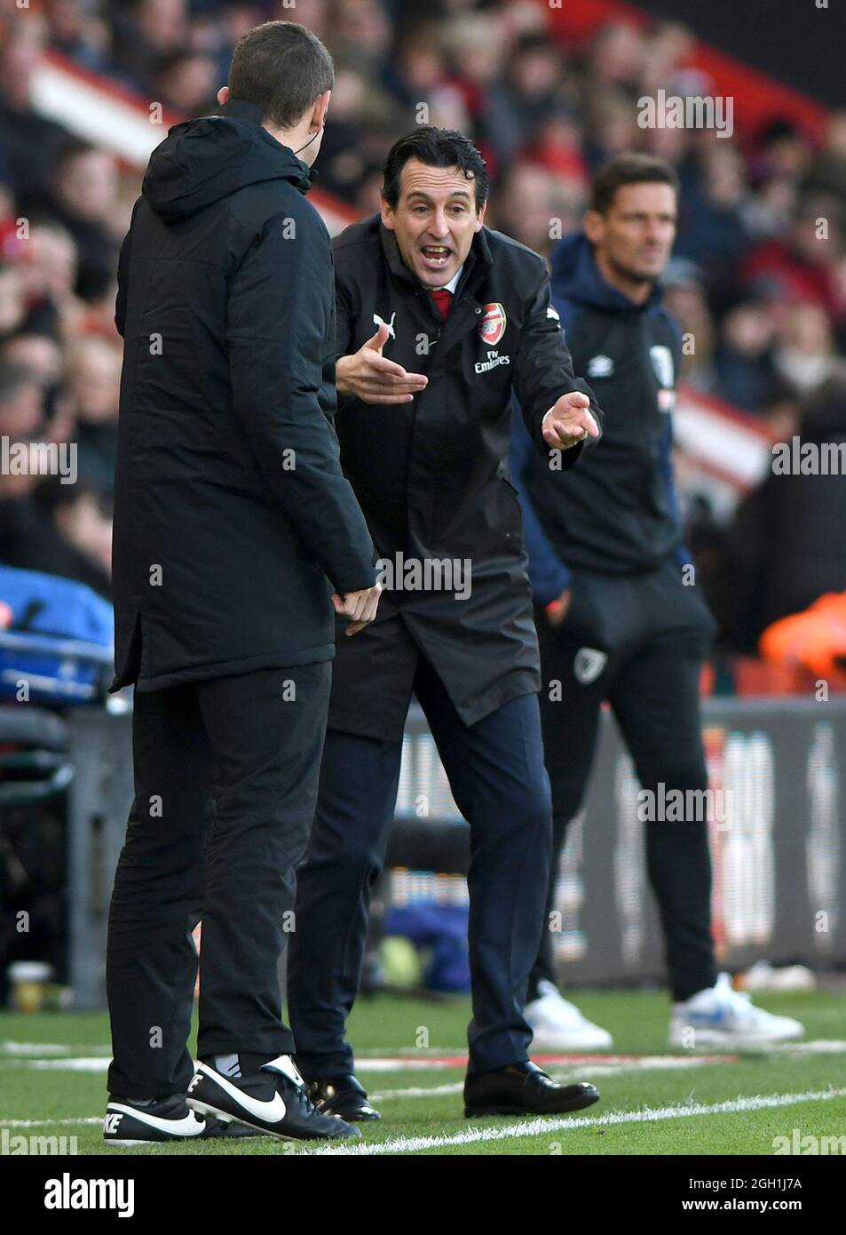 Manager of Arsenal, Unai Emery - AFC Bournemouth v Arsenal, Premier ...