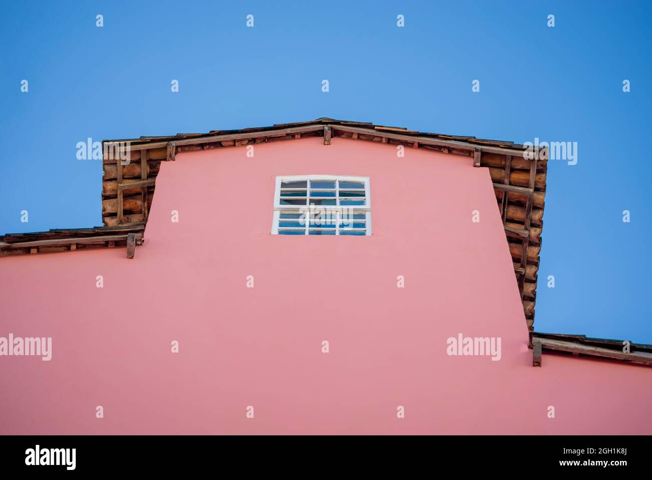 Old window details in color. Pelourinho, Salvador, Bahia, Brazil Stock ...