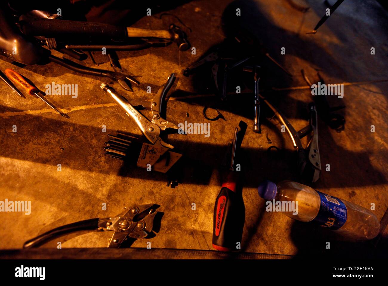 Various tools are used by U.S. Marine Corps with Marine Light Attack ...