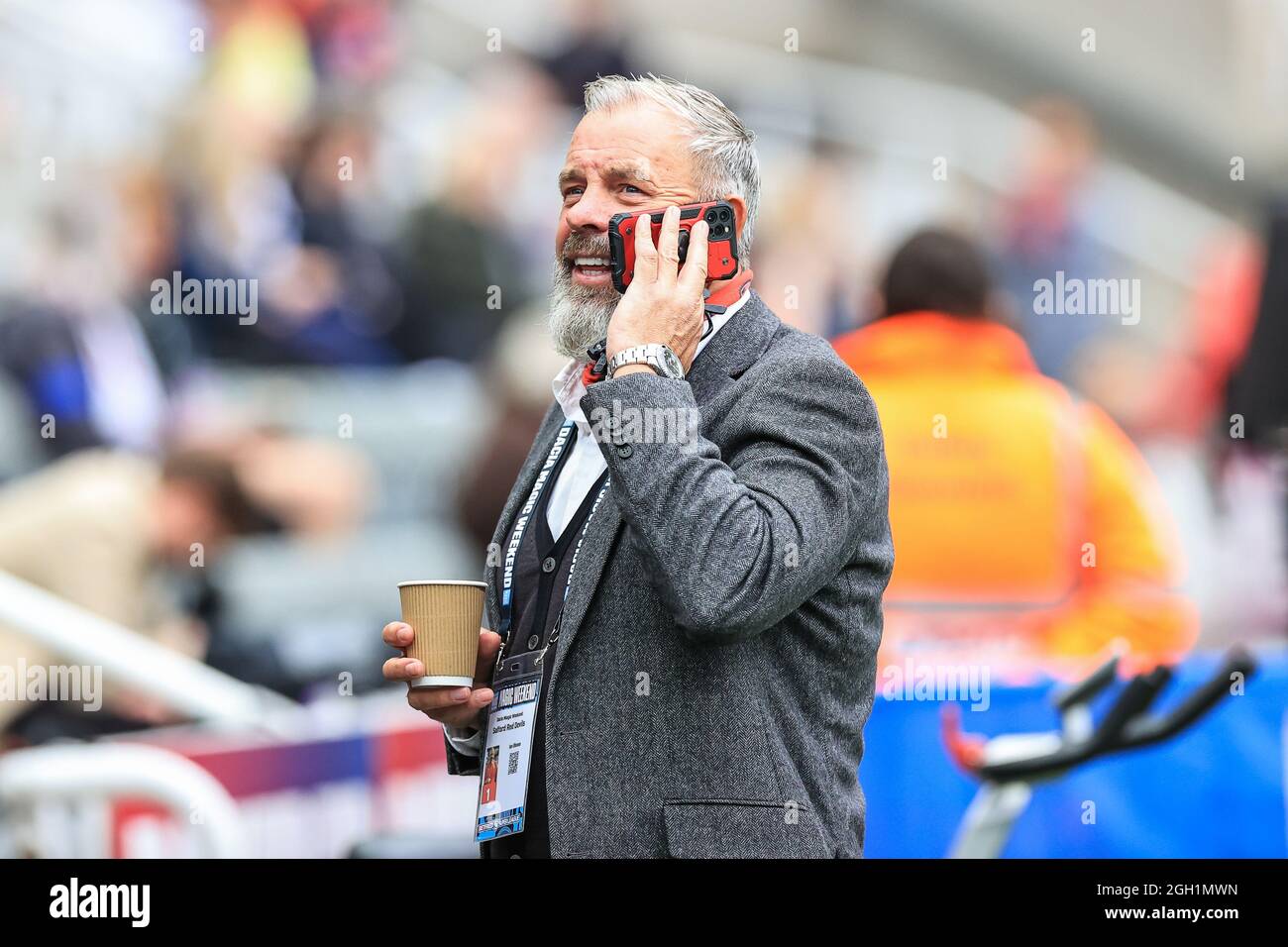 Ian Blease Chief Executive Officer of Salford Red Devils at St. James ...