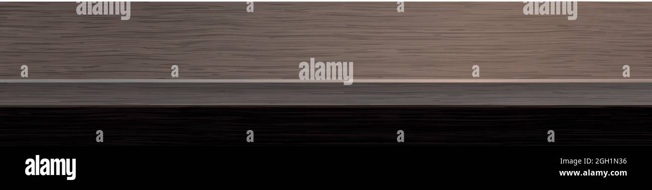 Large table top, solid wood texture, white background - Vector ...