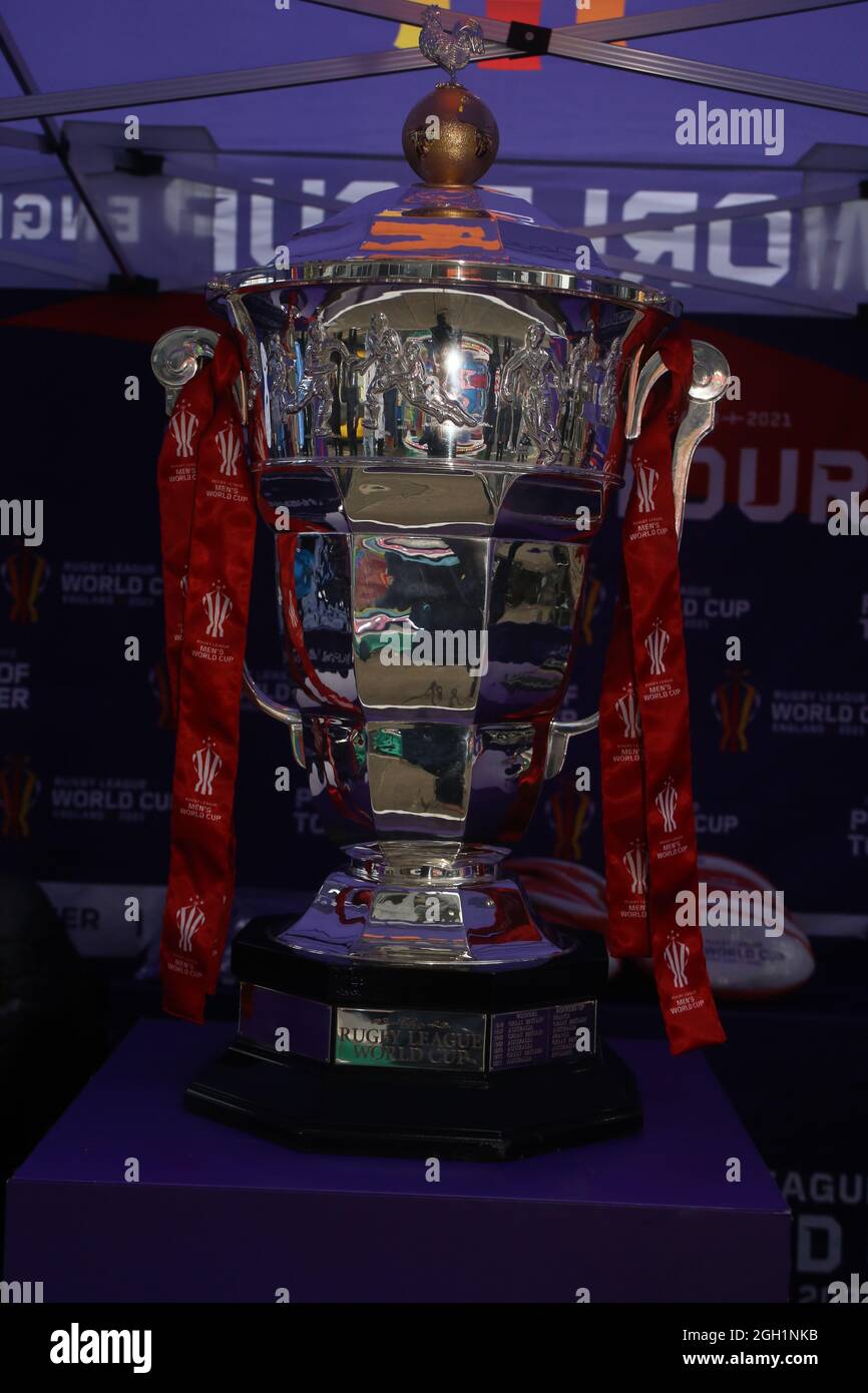 The Rugby League World Cup Tropy High Resolution Stock Photography and ...