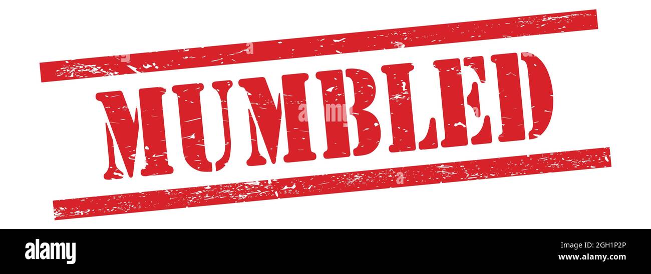 Mumbled stamp hi-res stock photography and images - Alamy