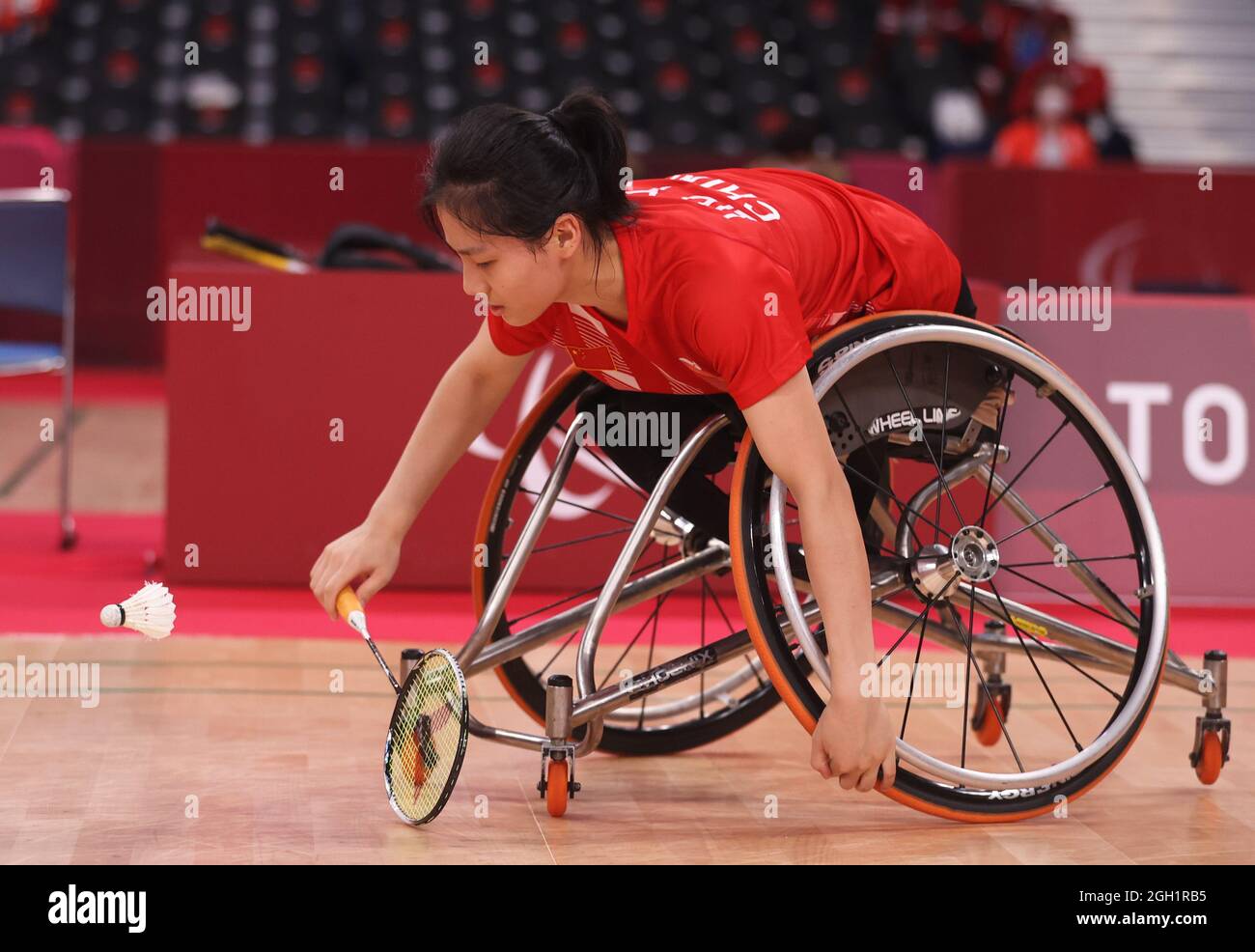 Tokyo, Japan. 4th Sep, 2021. Liu Yutong of China competes during the ...