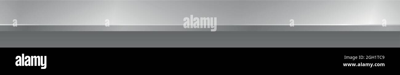 Metal kitchen countertop, iron texture, large table on a white ...