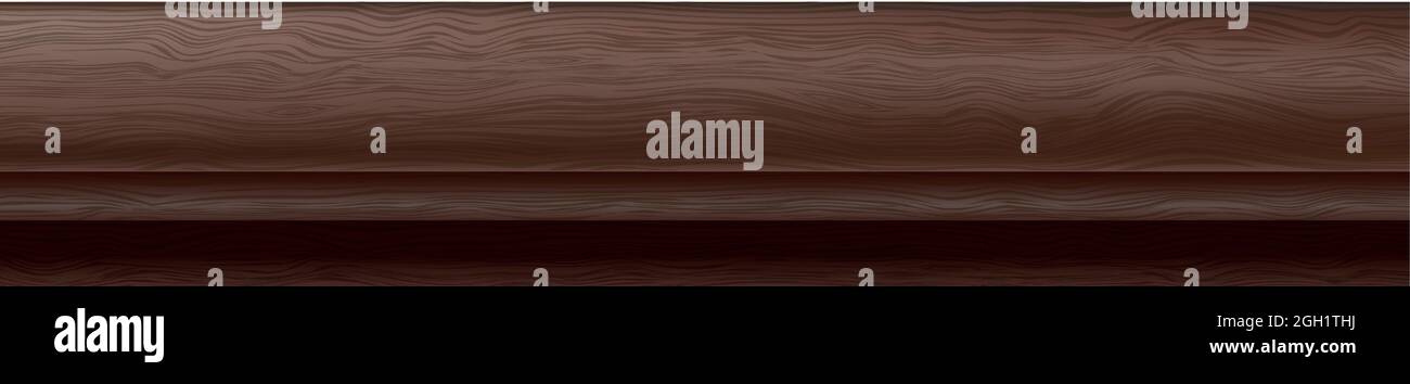 Large table top, solid wood texture, white background - Vector ...