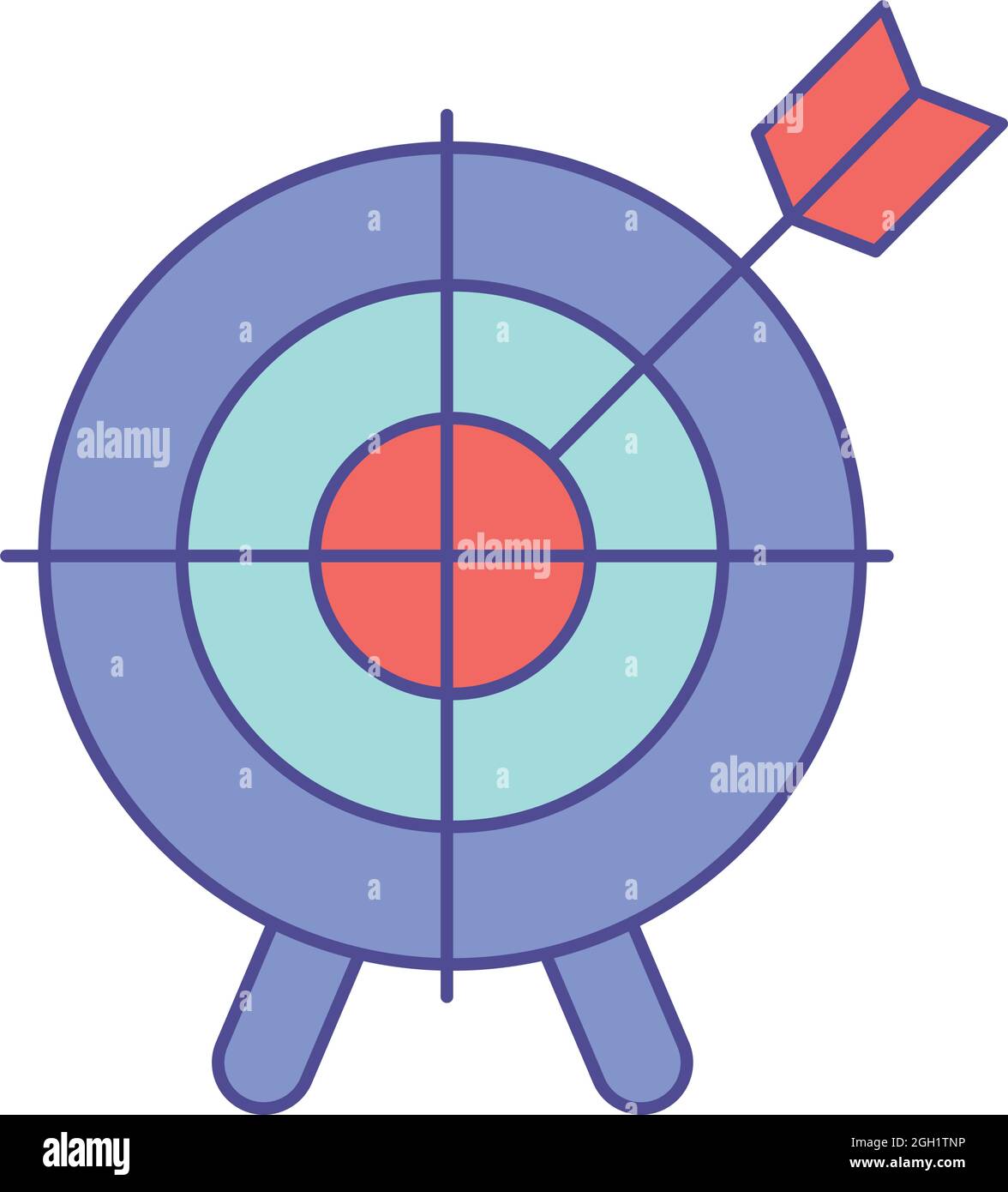 colored target design Stock Vector Image & Art - Alamy